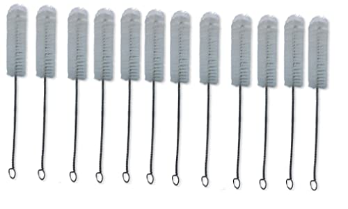 Test Tube Brush for Cleaning (Pack of 12) | Lexbax